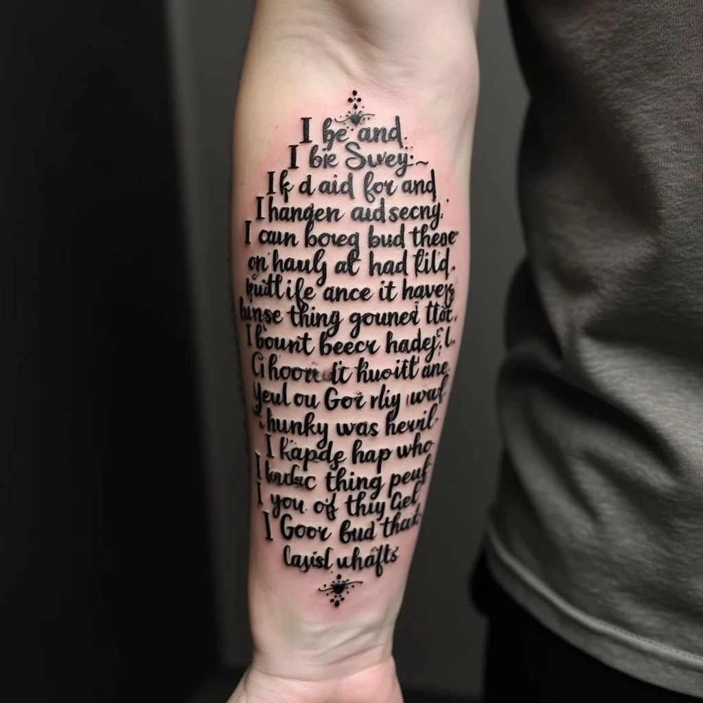 Bible Quote Tattoos for Men: Finding Meaning & Inspiration - TattoosTours