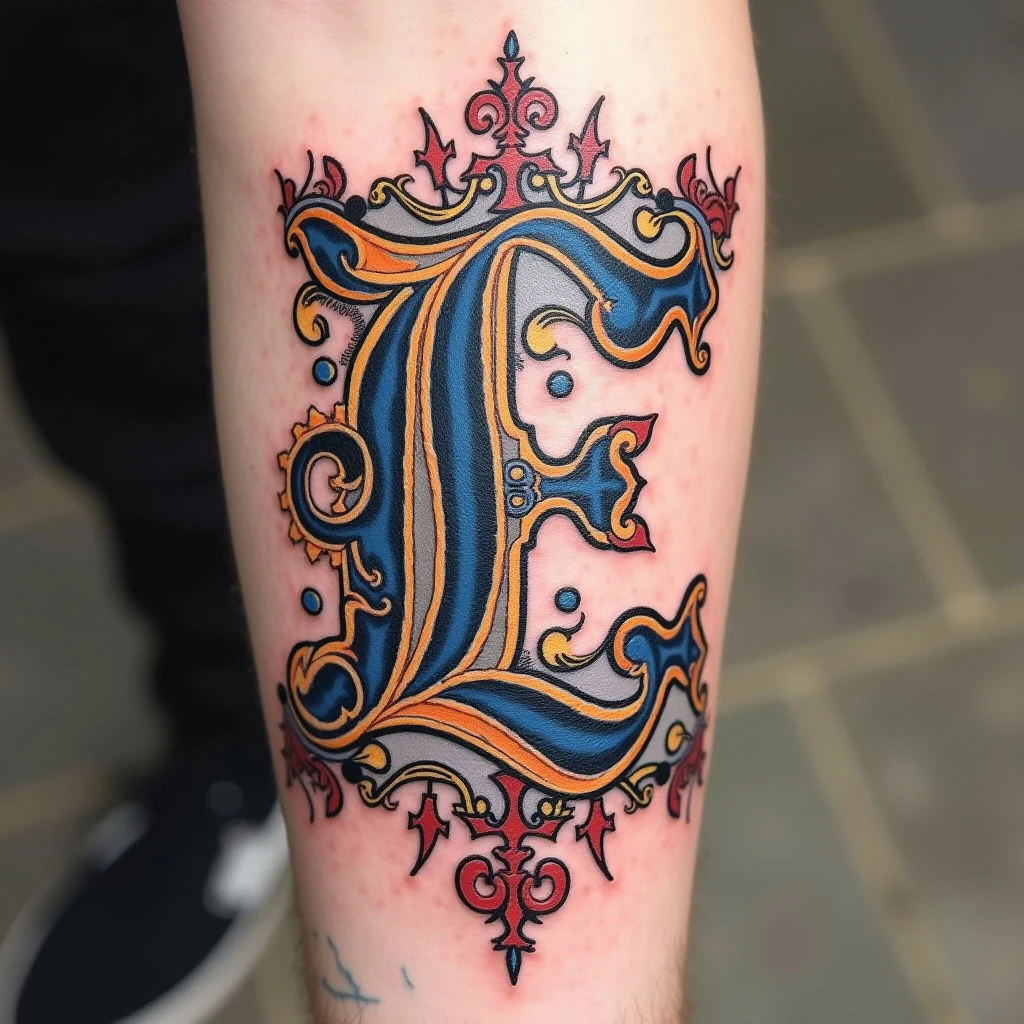 Illuminated Names: Tattoo Ideas Inspired by Medieval Art - TattoosTours