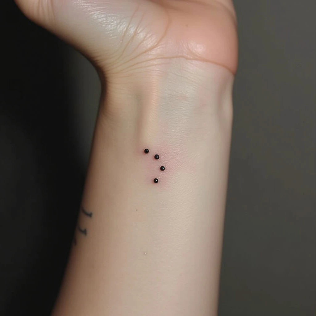 Three Dot Tattoo on Wrist: Meaning & Symbolism - TattoosTours
