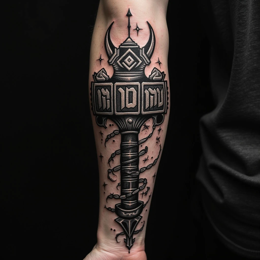 Viking Tattoos: A Guide for Men's Forearms - TattoosTours